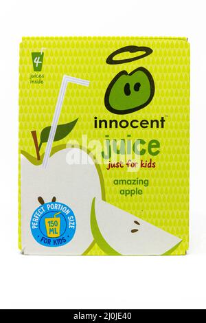Innocent Juice Just for Kids Amazing Apple Stock Photo - Alamy