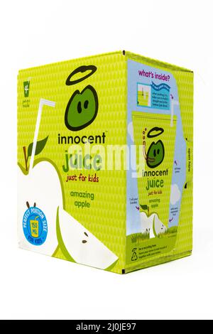 Innocent Juice Just for Kids Amazing Apple Stock Photo - Alamy