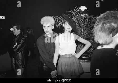 Guests at the Music Machine in London's Camden Town. 26th June 1982 ...