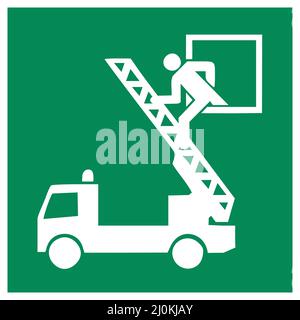 ISO 7010 E017 – Rescue window sign Stock Vector Image & Art - Alamy