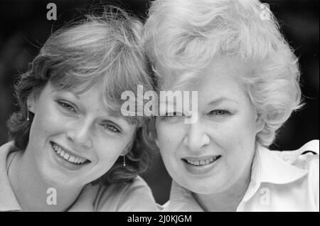 Actress June Whitfield with her daughter, Suzy Aitchison, was made a ...