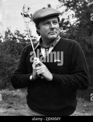 Peter Alliss, BBC TV Commentator and former English professional golfer ...
