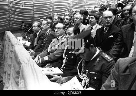 Britain's Chief of the Defence Staff, Field Marshal Sir Edwin Bramall ...