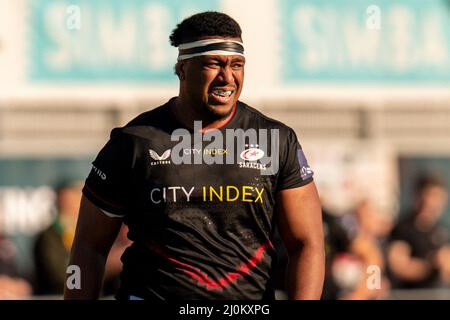 Eroni Mawi #1 of Saracens Stock Photo - Alamy