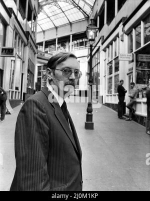 Brian Sandells, owner of 'Kard Bar' in Newcastle's Handyside Arcade ...