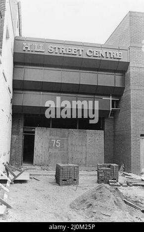 Hill Street Shopping Centre Middlesbrough England UK interior with a ...