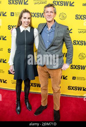 AUSTIN, TEXAS - MARCH 18: Jessica Switch (L) and Erik Feig attend the ...