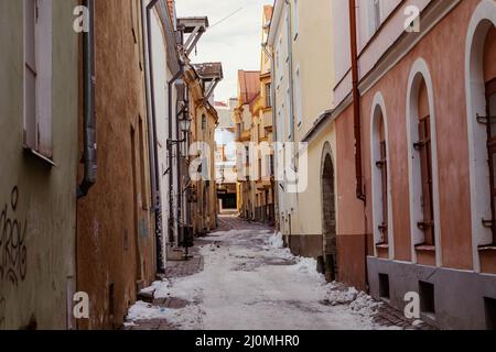 Riga Old Town. Medieval Gothic Architecture. Riga the capital of Latvia ...