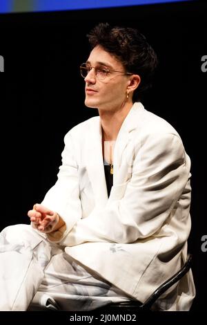 Singer and actor Pol Granch attends the Press conference and ...