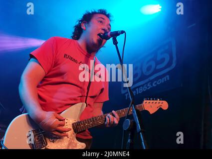 Southampton, UK. 19th Mar, 2022. Eamon Sandwith, vocalist and guitarist ...