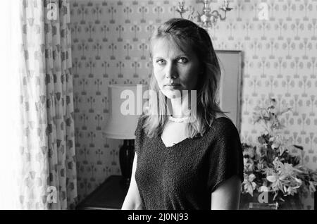 Maud Adams, actress, who will be starring in new James Bond film ...
