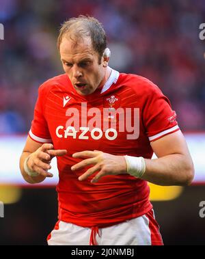 19th March 2022 ; Principality Stadium, Cardiff, Wales: 6 Nations ...