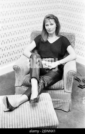 Maud Adams, actress, who will be starring in new James Bond film ...
