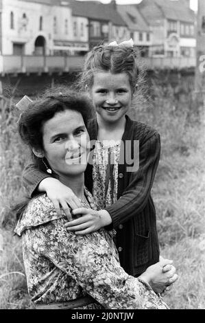 Victoria Gillick and her daughter Jessie, aged 9, at home in Wisbech ...
