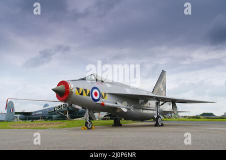 BAC / English Electric Lightning F53 ZF580, Cornwall Aviation Centre ...