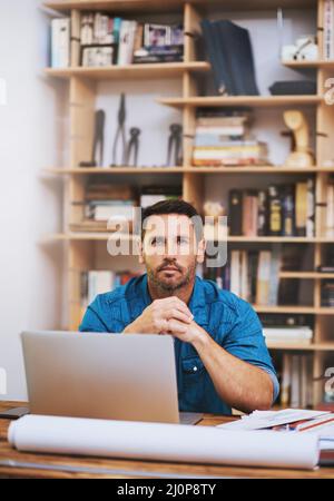 Hard work always comes before success. Portrait of a young female ...