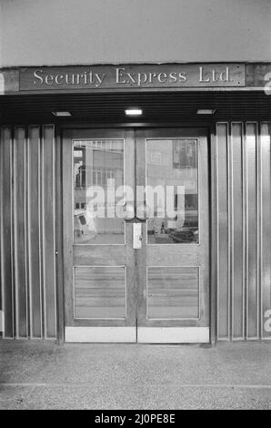 Security Express Robbery.Security Express Building in Curtain Street ...