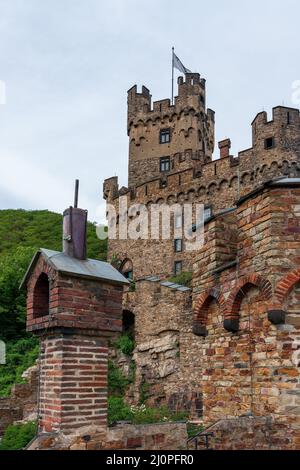 View of Sooneck Castle Stock Photo - Alamy