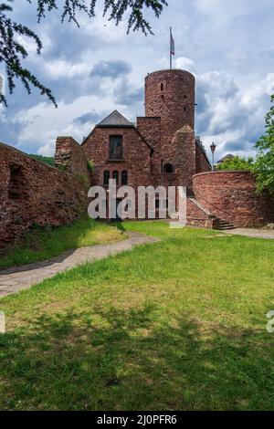 Castle Hengebach, a castle in Heimbach, Germany Stock Photo - Alamy
