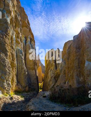 The narrow ravines Stock Photo - Alamy