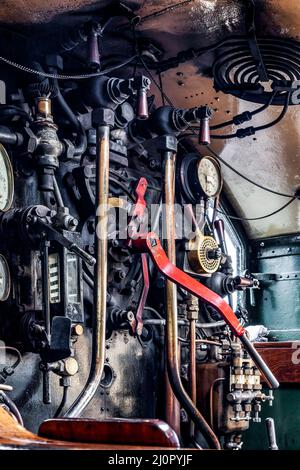Great Western Railway (GWR) 4200 Class 2-8-0T steam locomotive at ...