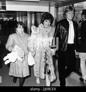 Joan Collins and daughter Katyana Kass 1983 Photo By John Barrett ...