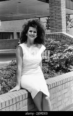 Cleo Rocos, Actress, pictured outside Southwark Crown Court, London ...