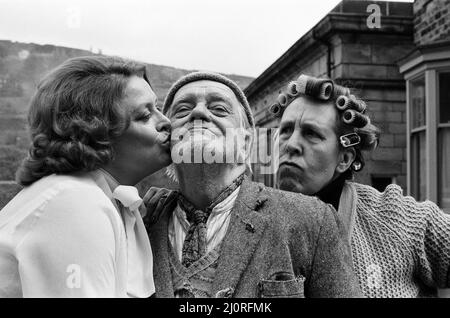 Lynda Baron (Lilly Bless Her), Bill Owen (Compo) and Kathy Staff (Nora ...
