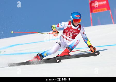 Meribel, France. 20th Mar, 2022. Alpine Ski World Cup finals. General ...
