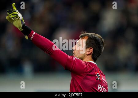 GENT - KAA Gent goalkeeper Davy Roef during the UEFA Conference League ...