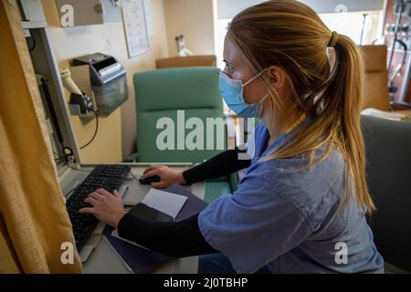 PROVIDENCE, R.I. – U.S. Army 1st Lt. Kristian Hill, a registered nurse ...
