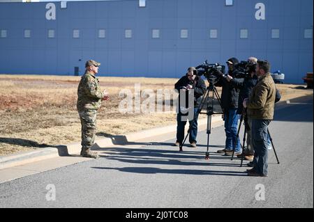 Col. Louis Ruscetta, the B-52 senior materiel leader with the Air Force ...
