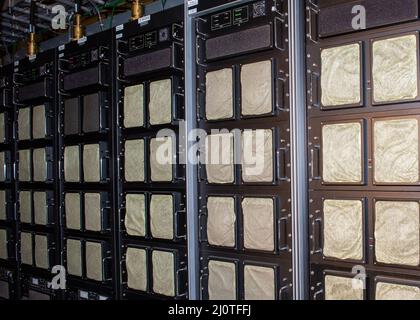 U.S. Airmen with the 673d Communications Squadron pause for a photo in ...