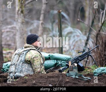 A Soldier assigned to B Co., 46th Aviation Support Battalion, 16th ...