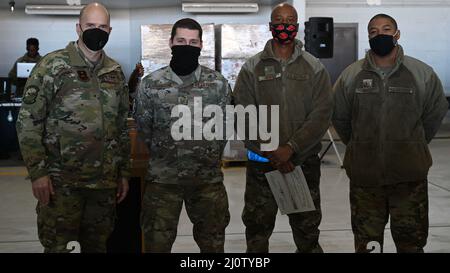 Airmen from the 9th and 29th Aircraft Maintenance Units prepare an MQ-9 ...
