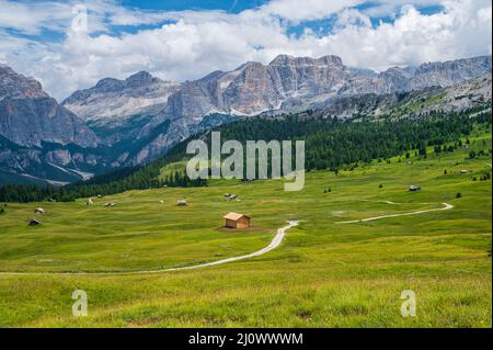 Pralongia Plateau in the Dolomites Stock Photo - Alamy