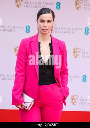 Heida Reed seen arriving for the British Academy Film Awards 2022 ...