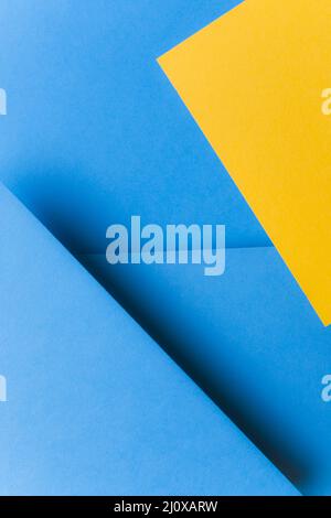 Pink and yellow two tone color paper background with stripes. Abstract ...