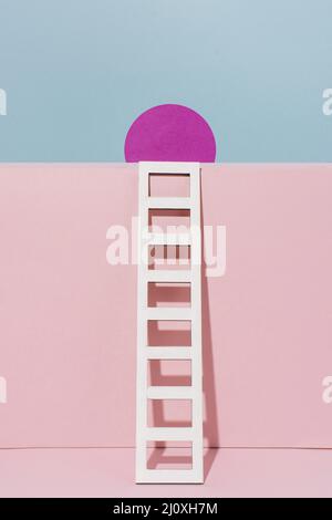 Ladder and circle Stock Photo - Alamy