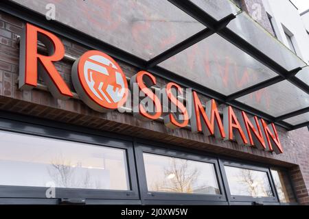 Sign And Logo Of Rossmann Stock Photo - Alamy