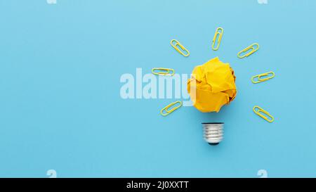 Flat lay abstract composition innovation elements. High quality photo ...