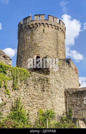 Old Alsbach Castle near Alsbach-Hahnlein on the Bergstrasse, Germany ...