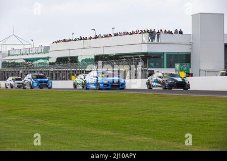 Fabian Coulthard (#24 Stan Sport Wall Racing Honda Civic Type R) during ...