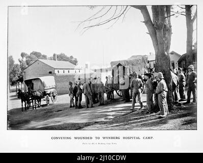 'Conveying Wounded to Wynberg Hospital Camp', 1900. A Military Hospital ...