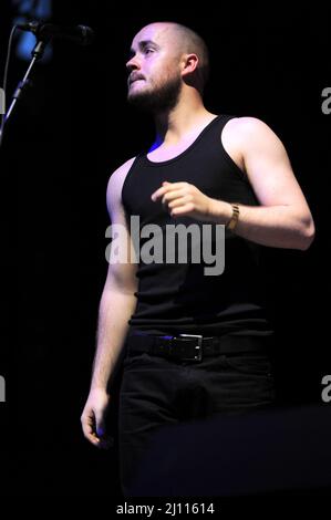 Vigevano (PV) Italy 2012-07-23 : Live concert by the British rapper ...