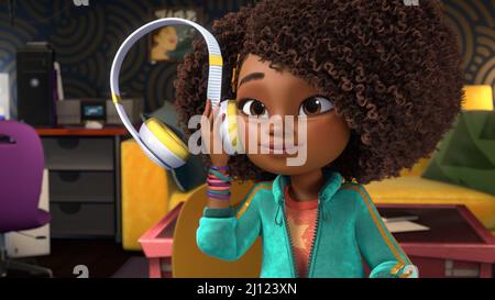 KARMA'S WORLD, Karma Grant (voice: Asiahn Bryant), Karma's Writer's ...