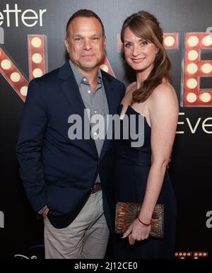 Michelle Federer and Norbert Leo Butz Opening night of 'How I Learned ...