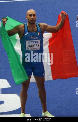 Lamont Marcell JACOBS of Italy Finale 60 M Hurdles Women during the ...