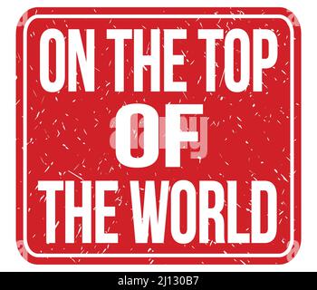 WORLD text written on red rectangle stamp sign Stock Photo - Alamy