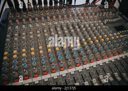 Personal Ear Monitoring System for Musicians Stock Photo - Alamy